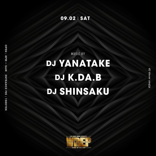 iFLYER: WREP 1st SATURDAY @ DJ Bar & Lounge WREP, 東京都
