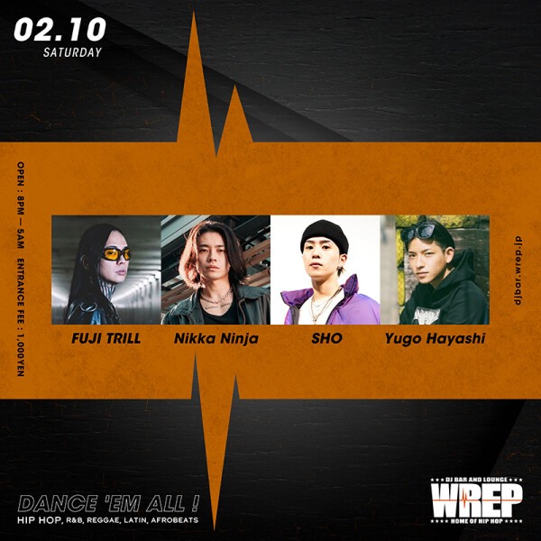 iFLYER: WREP 2nd SATURDAY @ DJ Bar & Lounge WREP, 東京都