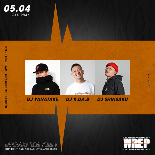 iFLYER: WREP 1st SATURDAY @ DJ Bar & Lounge WREP, 東京都