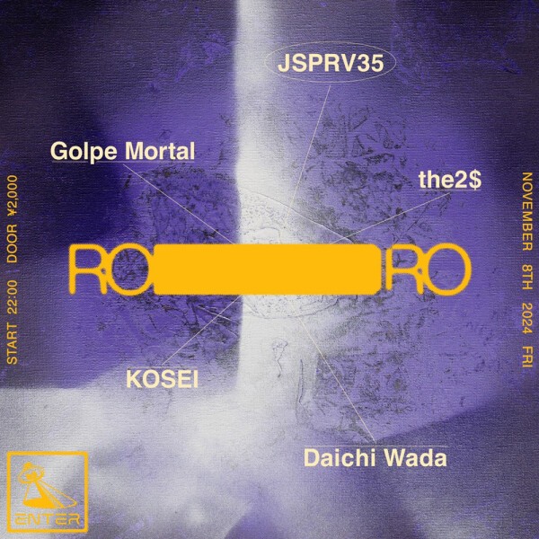 iFLYER: ROIRO @ ENTER, 東京都