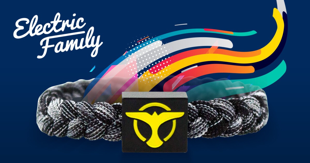 iFLYER: 【ELECTRIC FAMILY】人気EDMアーティストとのコラボブレスレットシリーズに、Tiesto バージョン登場！