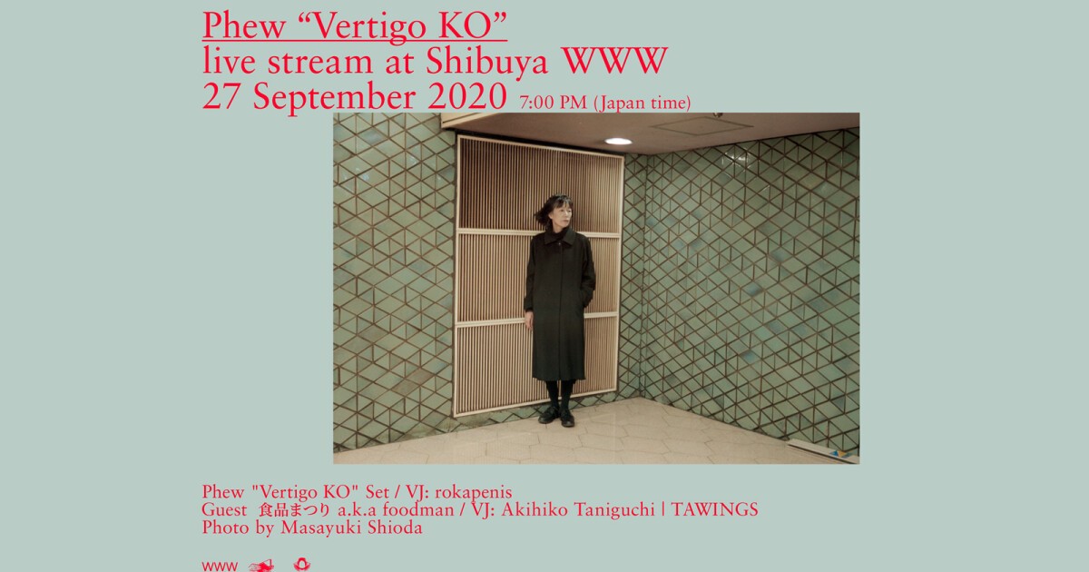 iFLYER: Phew [Vertigo KO] live stream @ Zaiko Live Streaming,