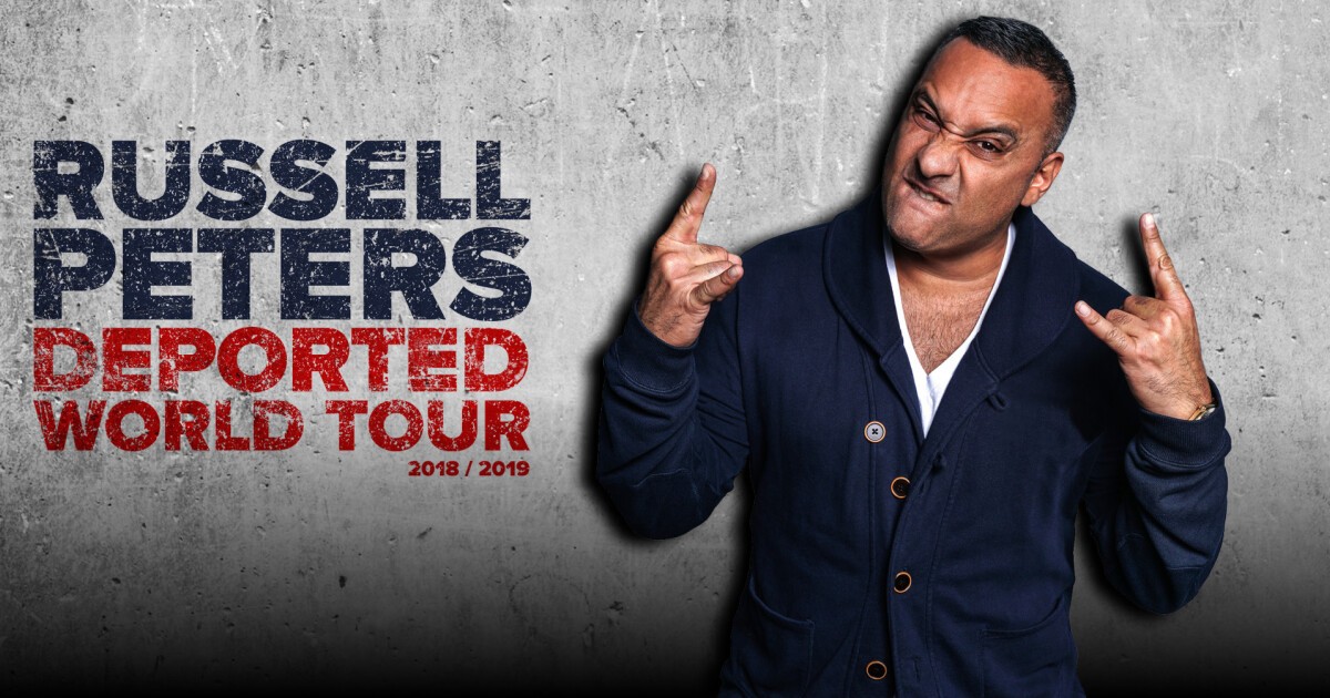 iFLYER: RUSSELL PETERS / DEPORTED WORLD TOUR / TOKYO at Hilton Tokyo ...