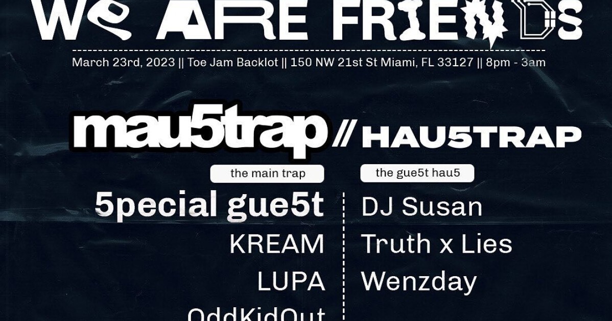 iFLYER: deadmau5 (デッドマウス) のレーベル「mau5trap（マウストラップ) 」主催のパーティー「We are ...