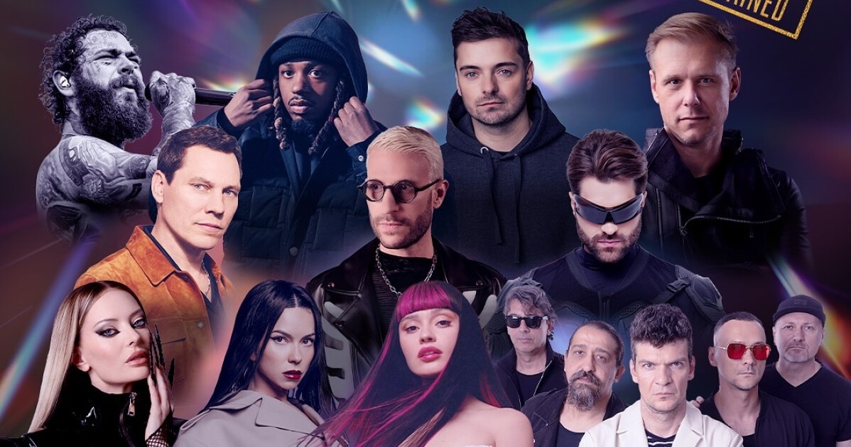 iFLYER: 10周年記念を迎える「UNTOLD Festival」2025年8月7日～10日にルーマニアにて開催、Post Malone ...