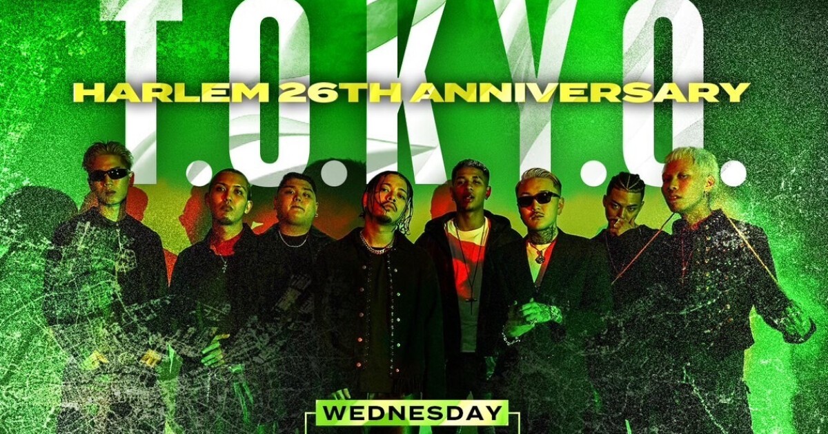iFLYER: T.O.K.Y.O. -HARLEM 26th Anniversary- at HARLEM, Tokyo